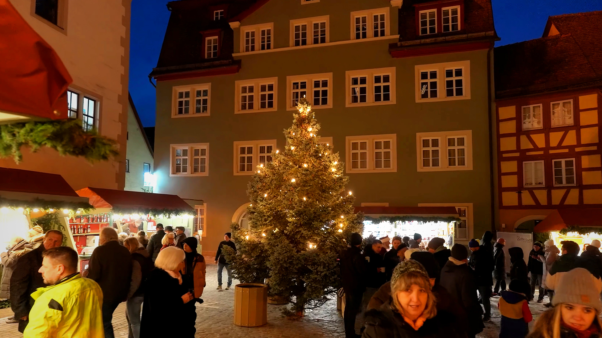 Rothenburg Germany: Timeless Christmas market (4K)