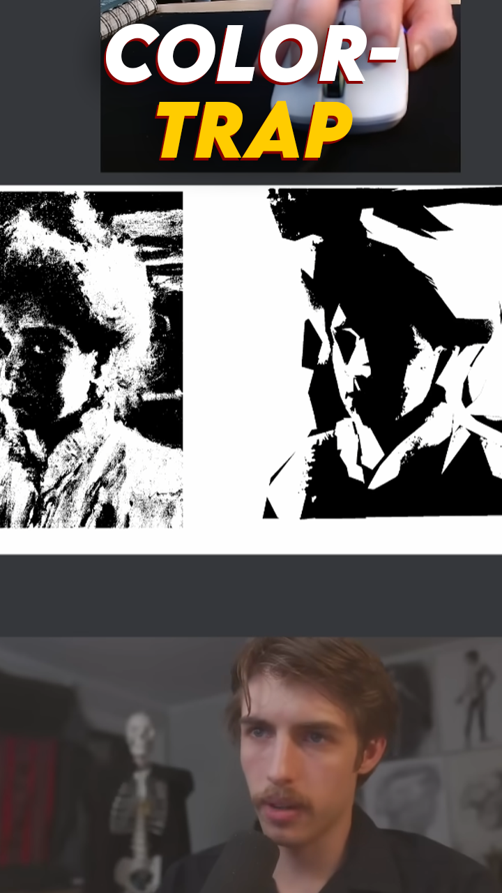 Build better portraits by painting structure not features