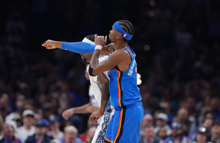 Photos: Best images from Thunder's 119-103 win over Grizzlies