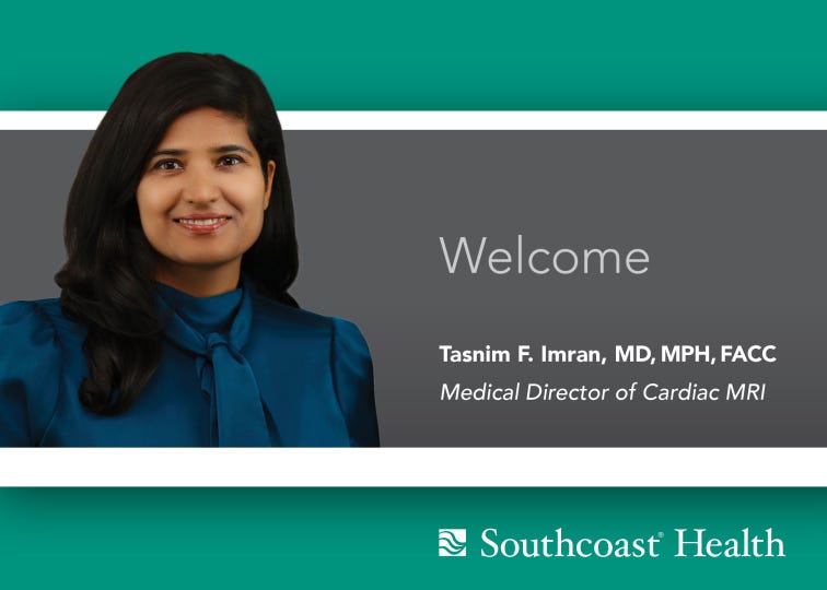 Southcoast Health names Dr. Imran director of cardiac MRI program
