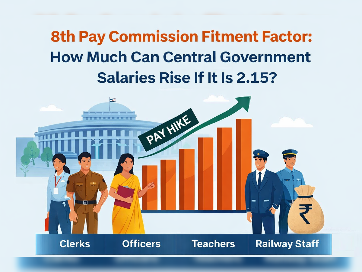8th Pay Commission fitment factor: What can be salary hike for central govt employees if fitment ...