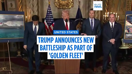 Trump announces new battleship, part of class named after himself