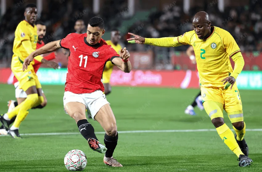 Egypt triumphs over Zimbabwe 2-1 in AFCON 2025 opener in Agadir