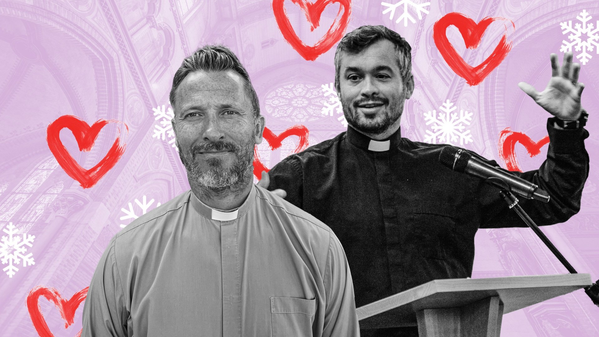 Meet the 'hot priests' enticing people to church