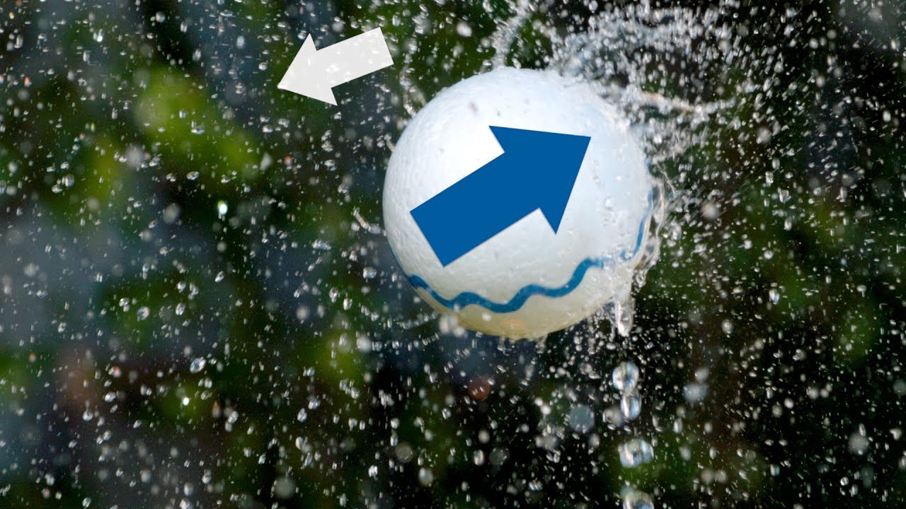 This object should fall - instead, water holds it in place