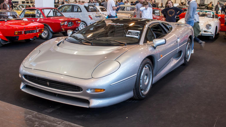 How the XJ220 soared, stumbled, and became a cult legend