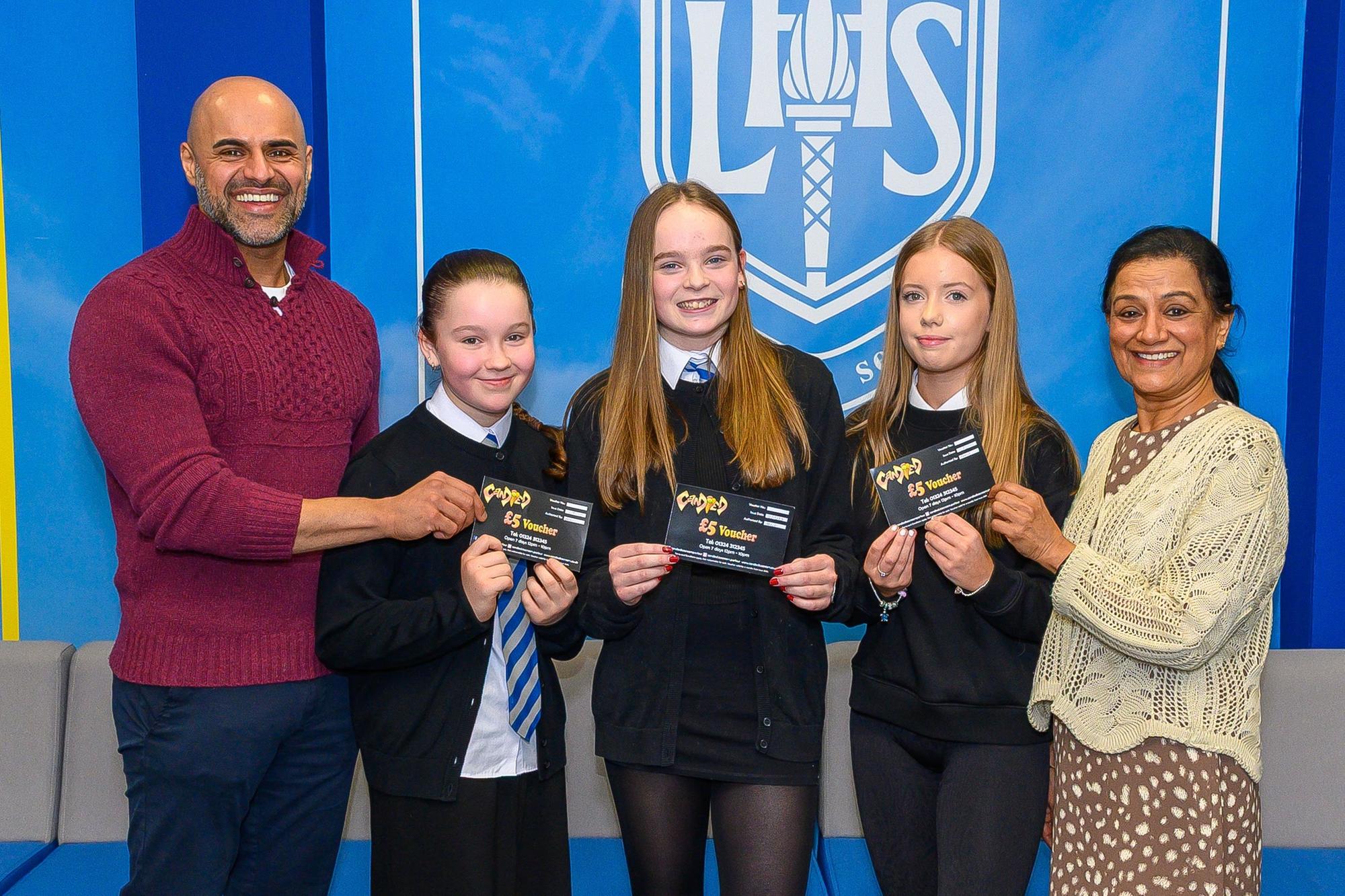 Larbert High pupils scoop success in festive ice cream enterprise challenge