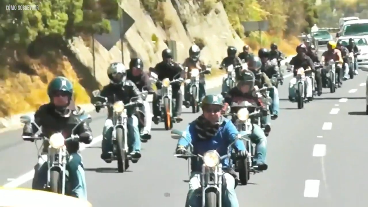 Cómo reaccionaron los conductores segundos antes del choque