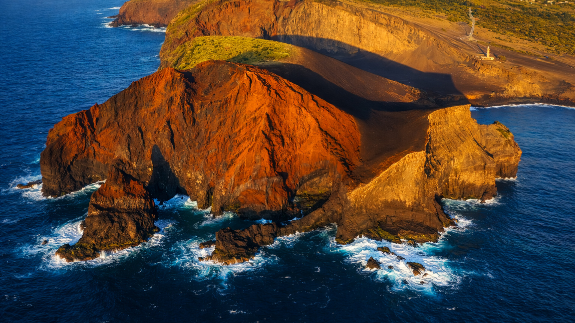 Hidden beauty of the rugged coastline