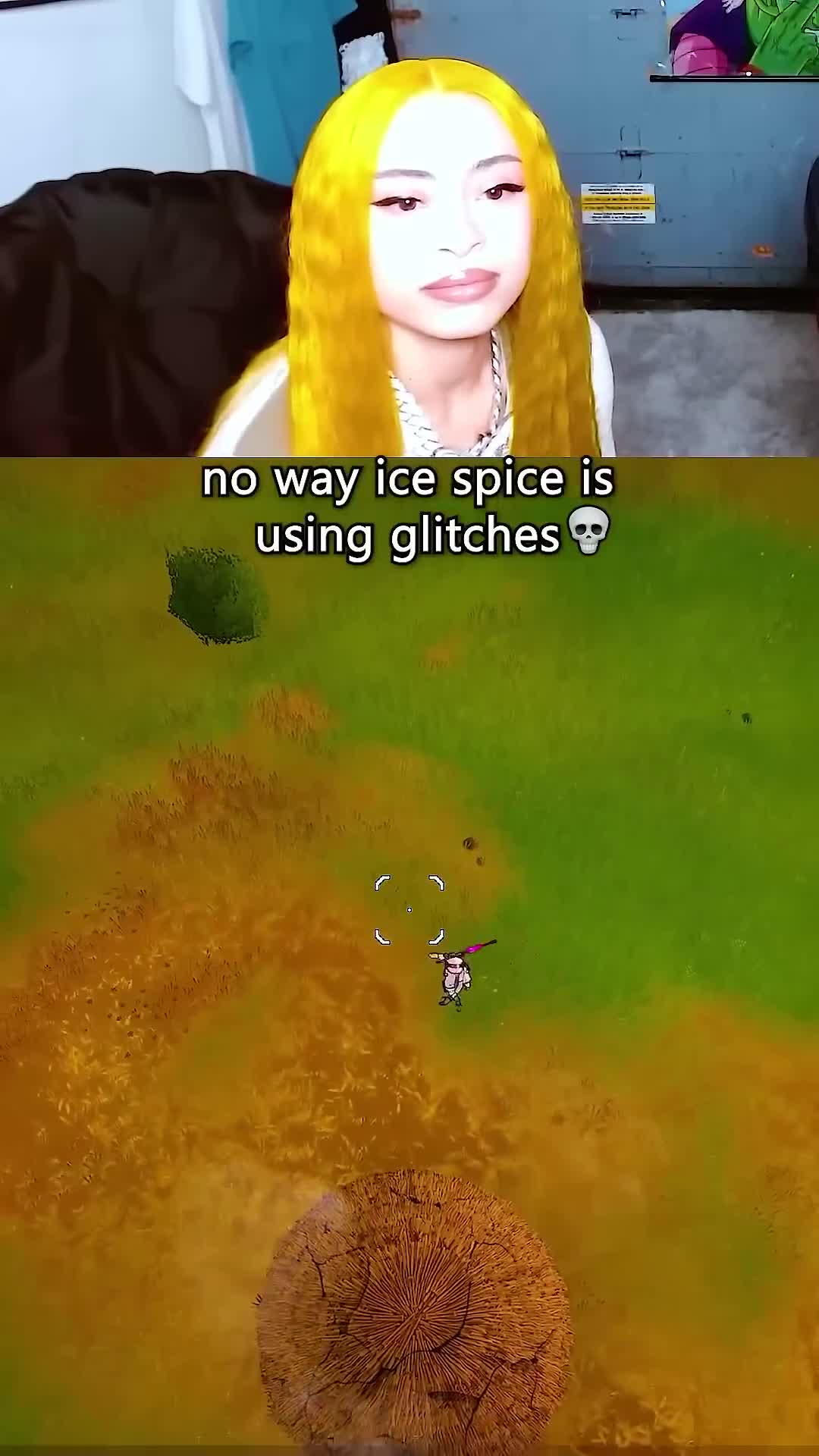 Ice Spice is cheating in Fortnite
