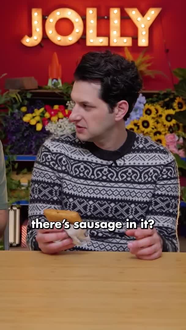 We gave Ben Schwartz British comfort food!