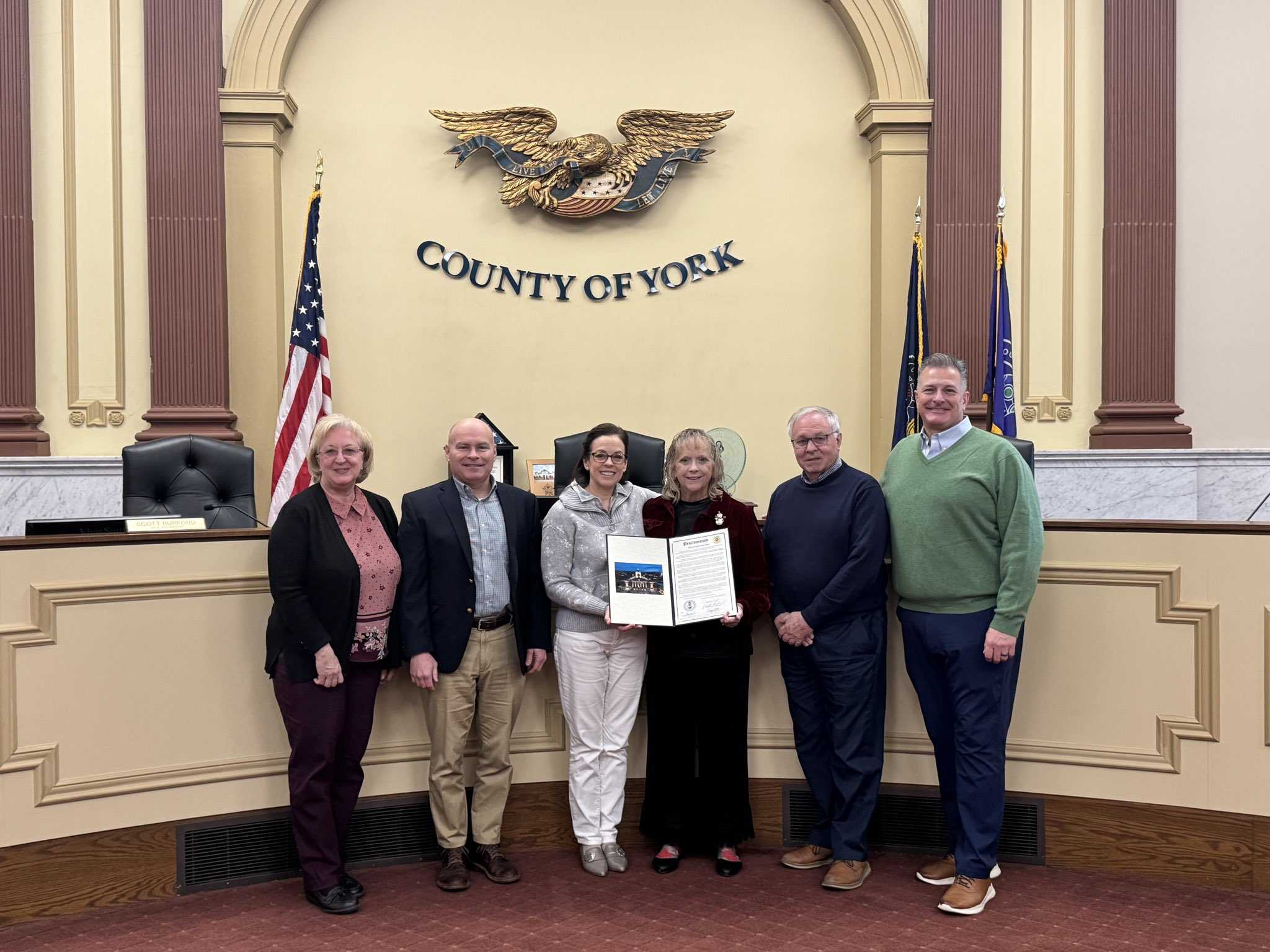 Longtime York County coroner honored ahead of retirement