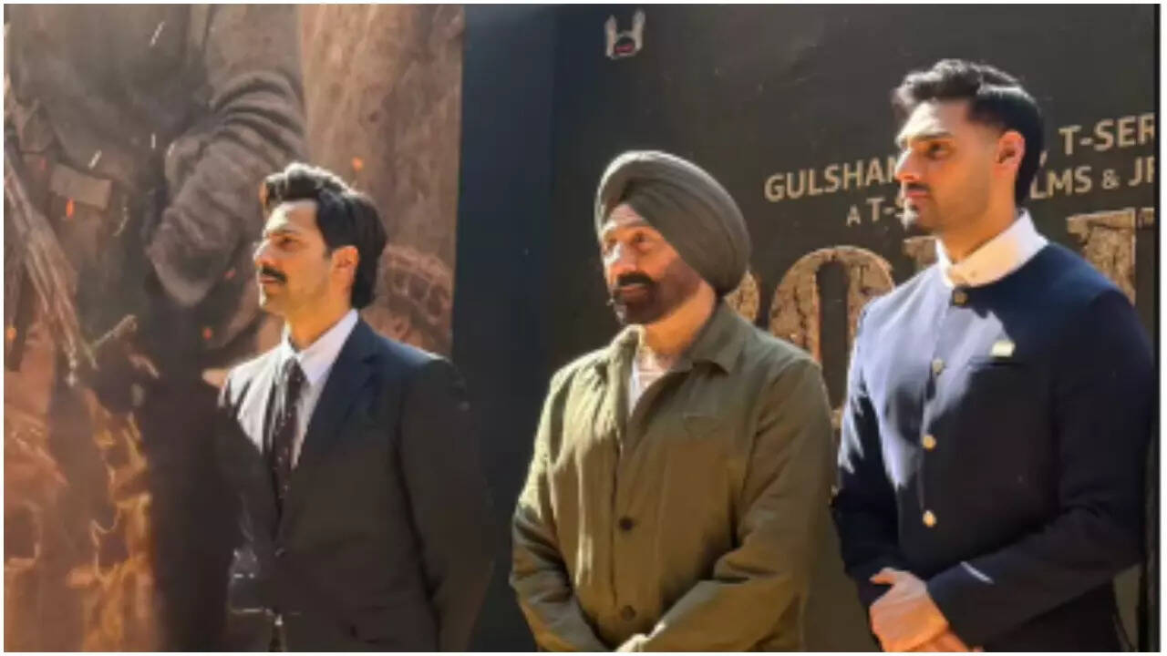 Varun Dhawan unveils new ‘Border 2’ promo shot featuring Sunny Deol and ...