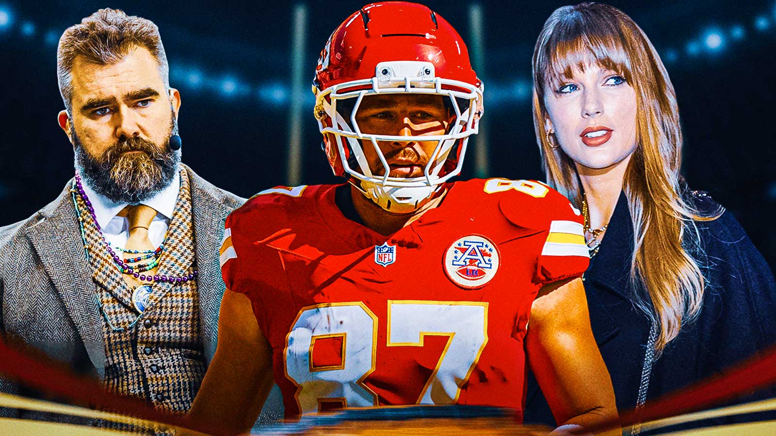 Jason Kelce reveals who would be mad if he’s shirtless at Taylor Swift ...
