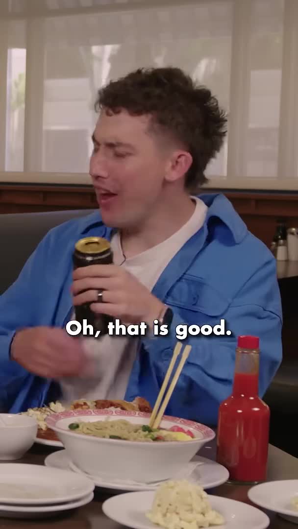 We surprised Jason Momoa with his favorite drink!