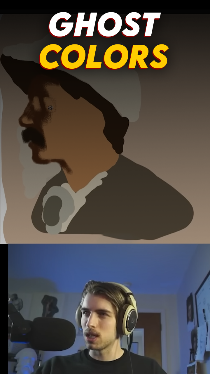 Creating a complete painting using just the lasso tool