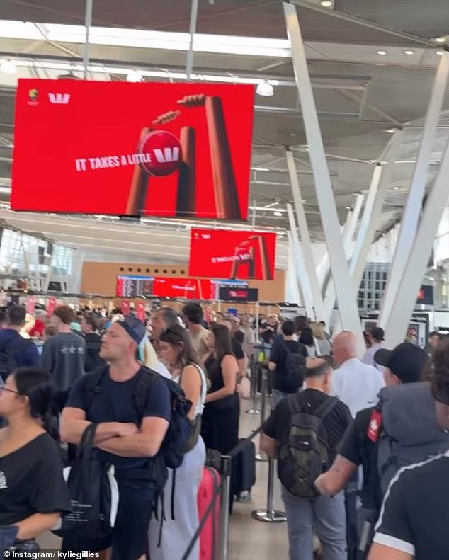 Wild scenes at Sydney Airport as Channel Seven star fears she won't ...