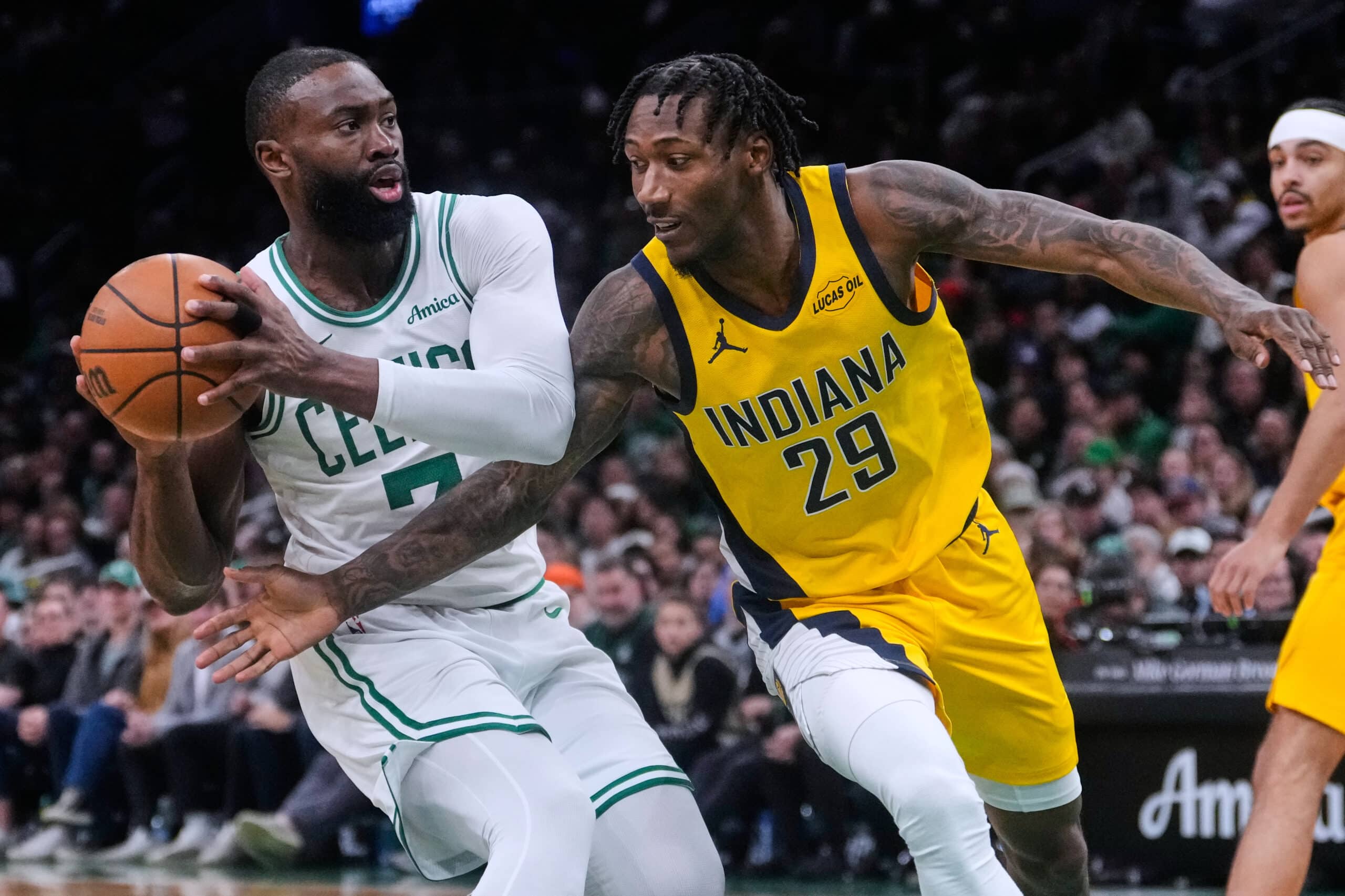 NBA: Jaylen Brown leads Celtics’ comeback win over Pacers