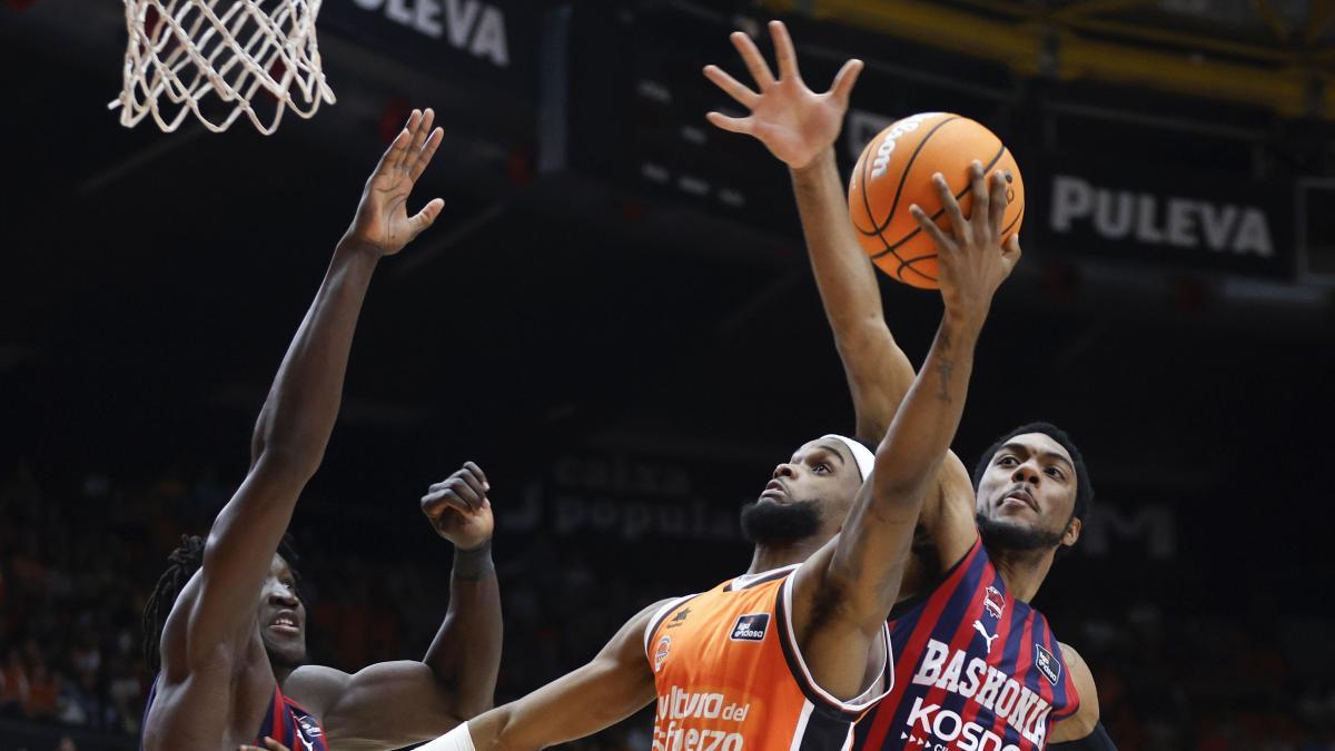 El Baskonia de Howard desafía al Valencia en su fortín del Roig Arena