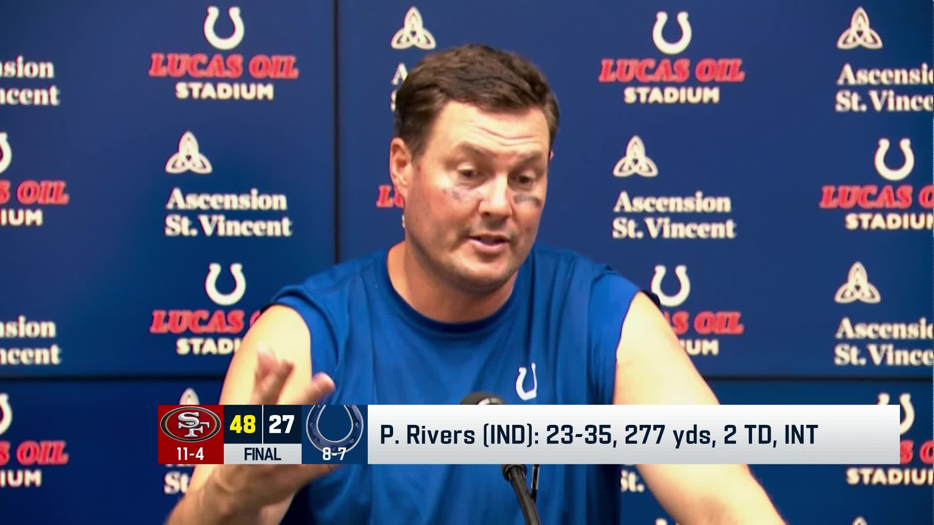 Philip Rivers reflects on keeping the Colts' fading playoff hopes alive