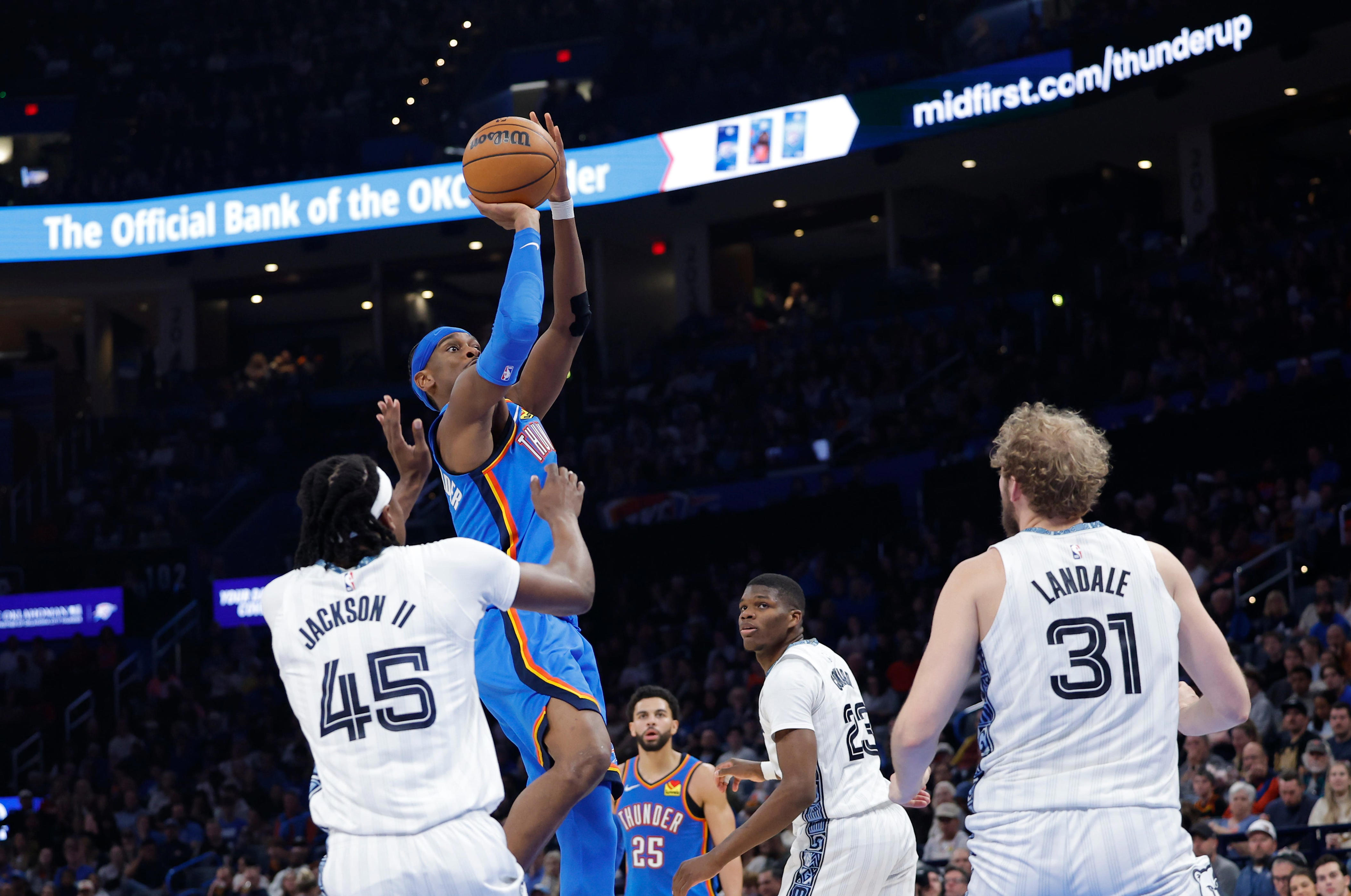 Full injury report for Friday's Thunder vs. Grizzlies matchup