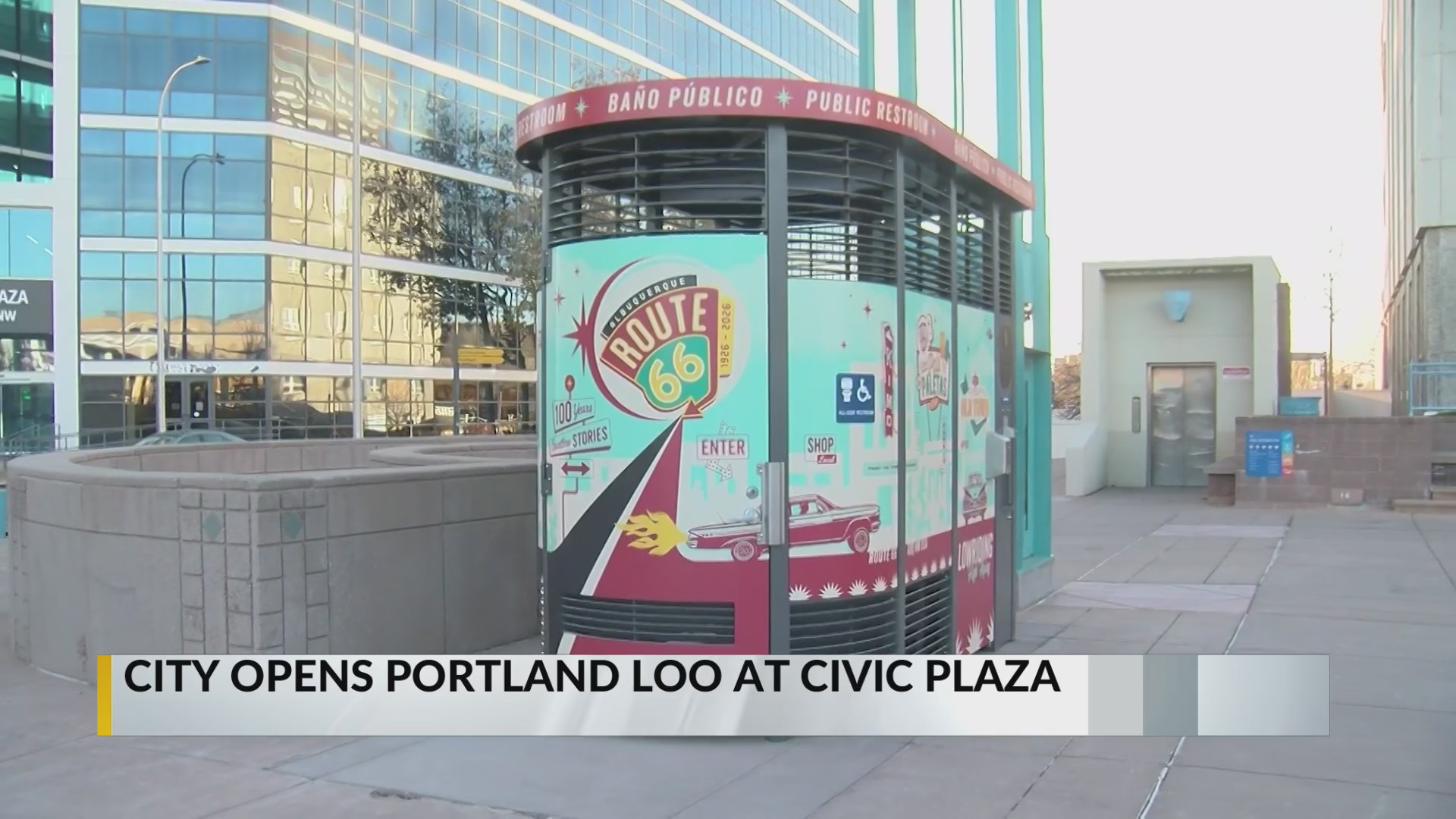 City opens 'Portland loo' at Civic Plaza