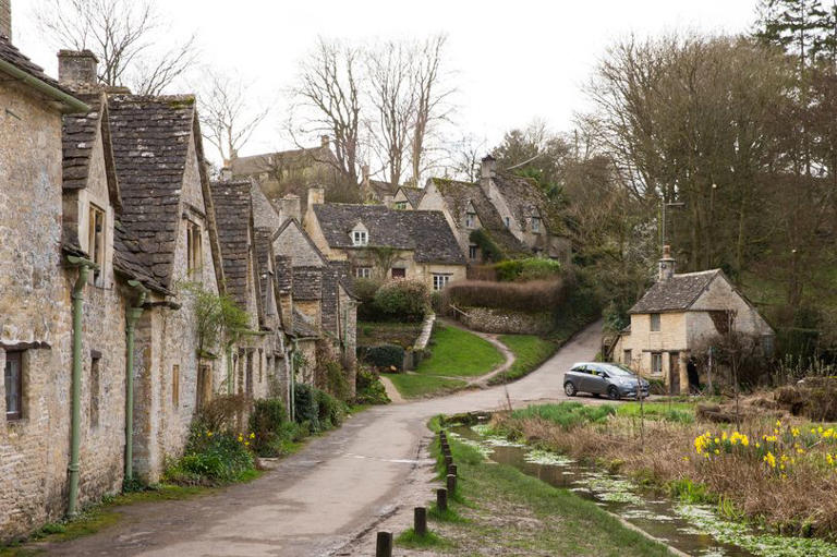 Villagers claim 'England’s prettiest street' looks like a 'bombsite ...
