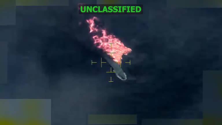 US military says one person killed in strike on suspected drug vessel ...