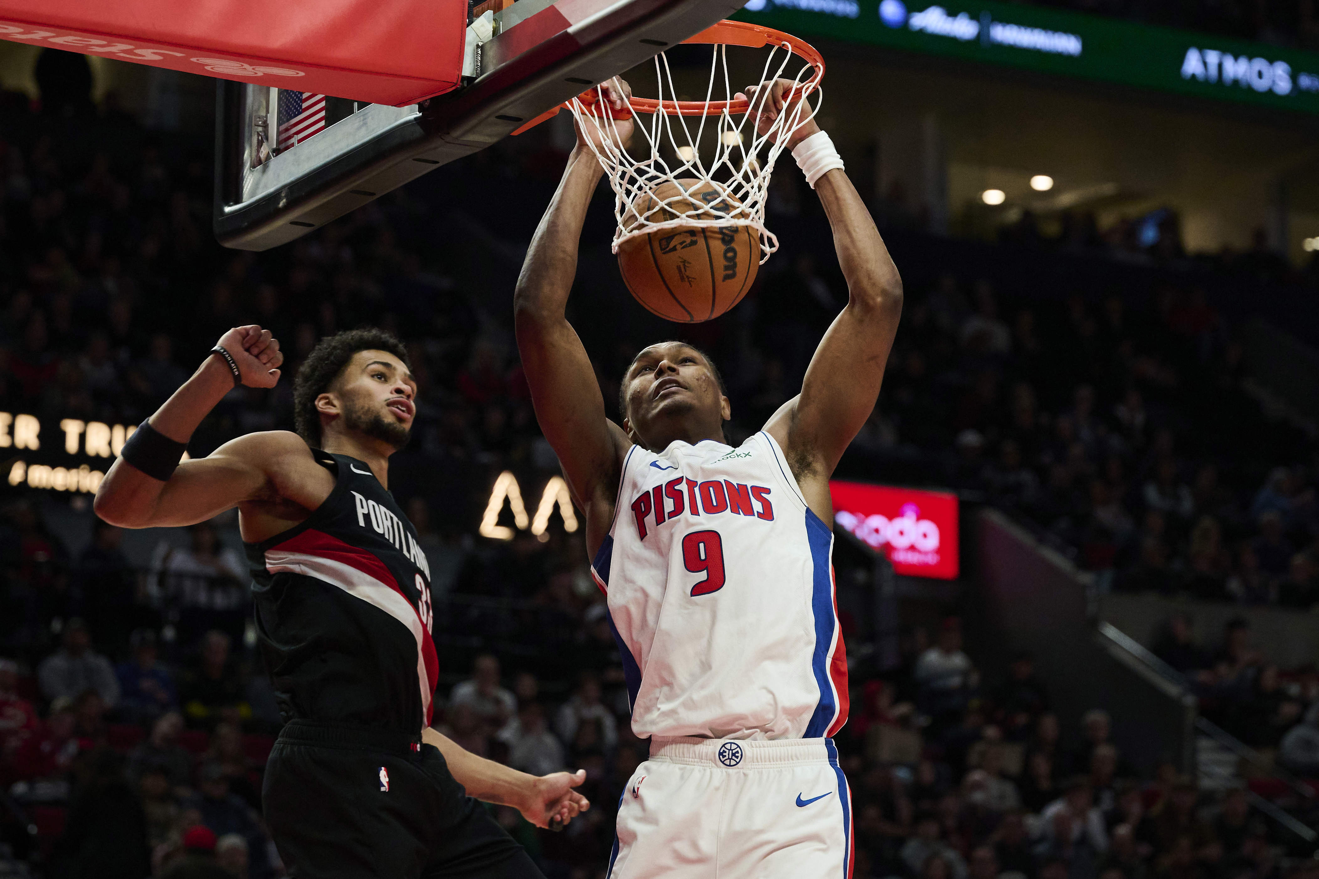 Pistons vs. Blazers final score: Ausar Thompson saves the day for Detroit