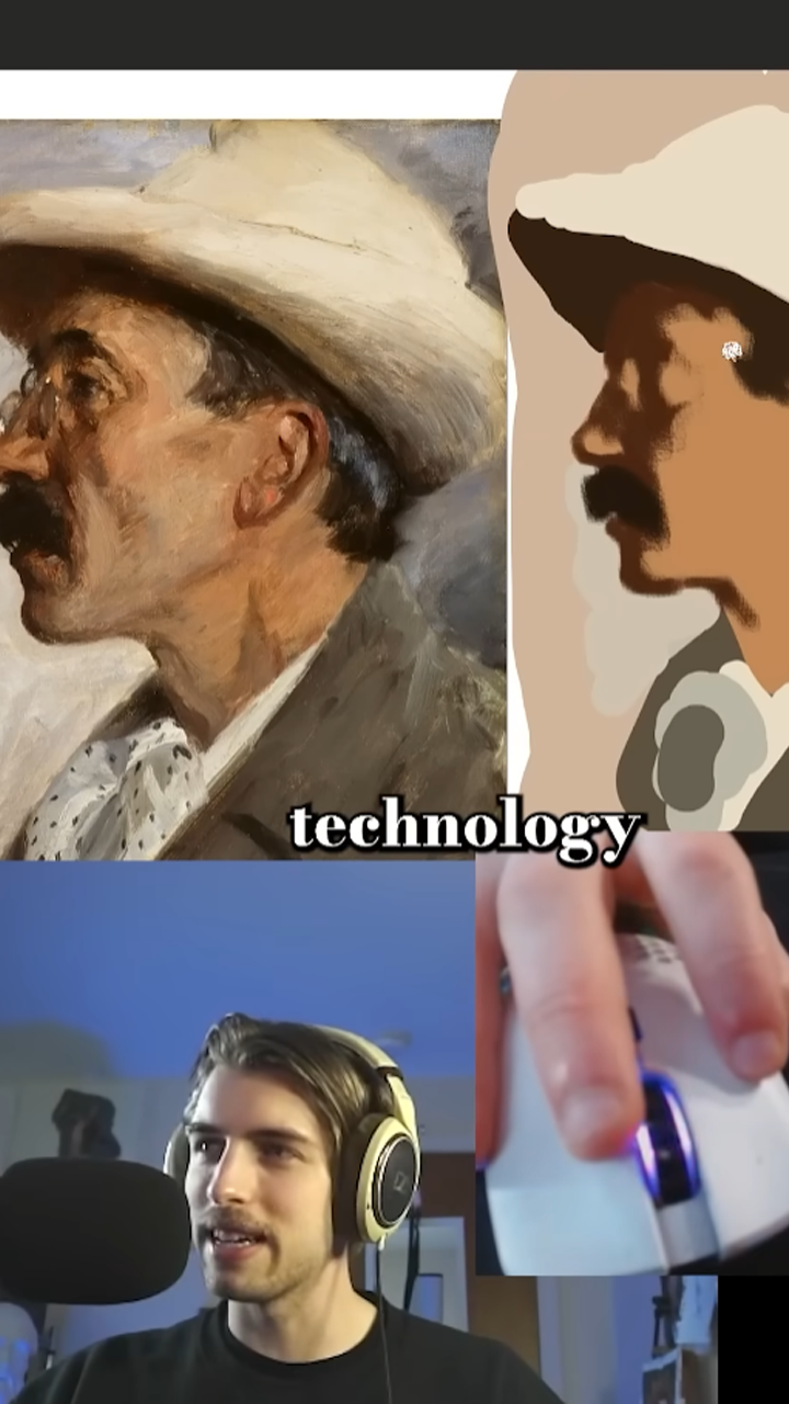 Pushing digital painting limits with a mouse challenge