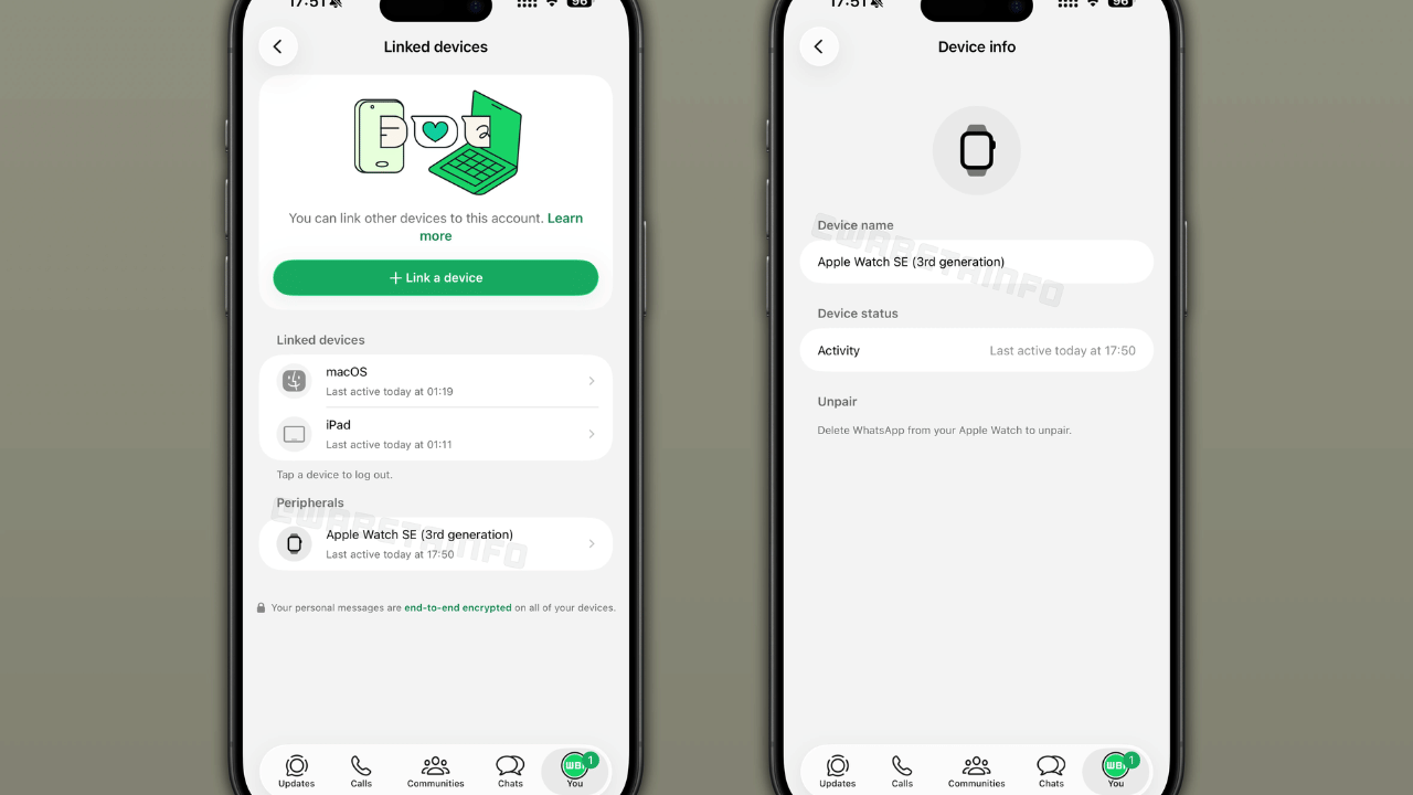 WhatsApp adds new iOS feature to show connected peripherals like Apple ...