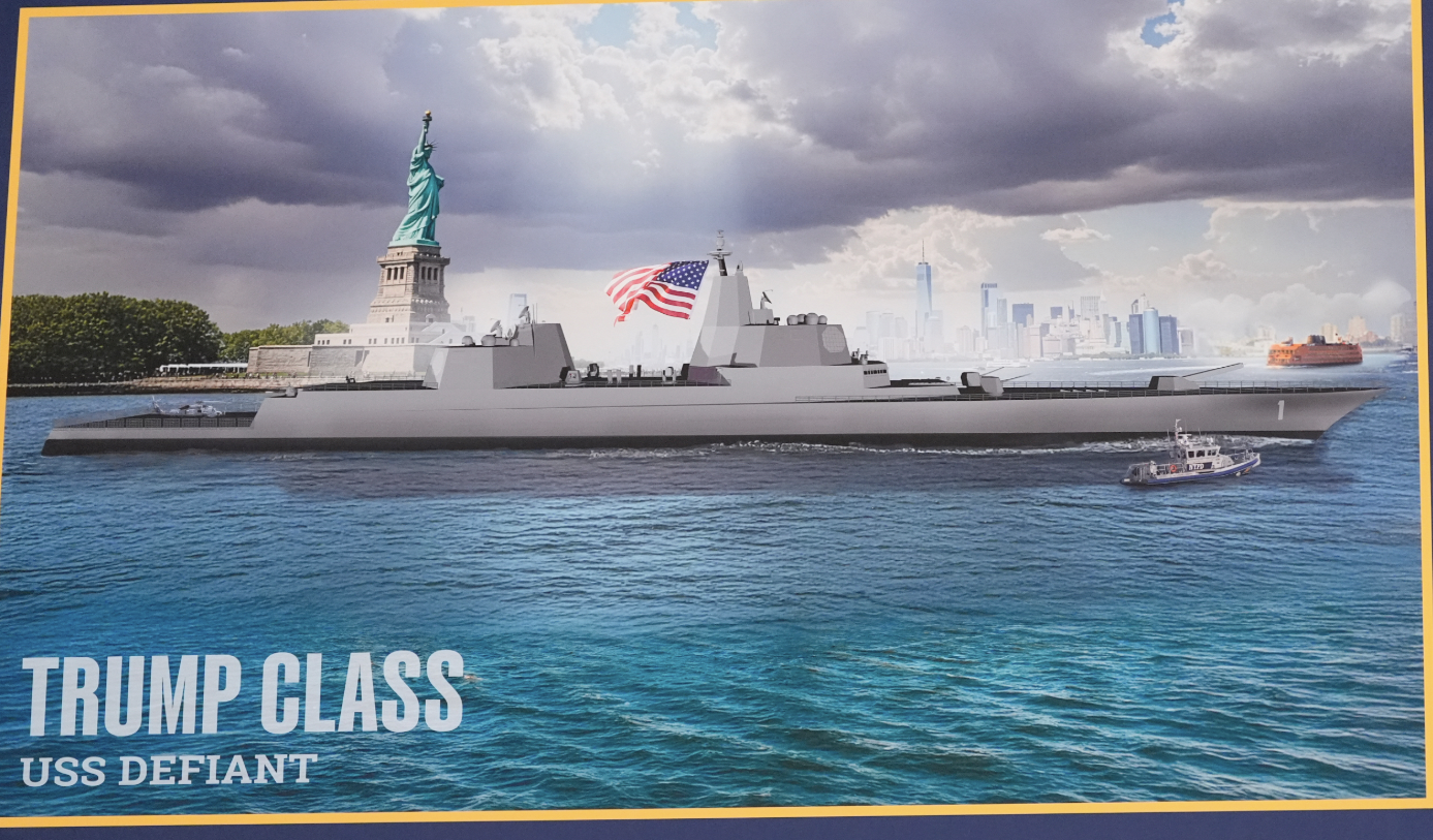 Trump vernoemt nieuwe marineoorlogsschepen naar zichzelf: de 'Trump-klasse'