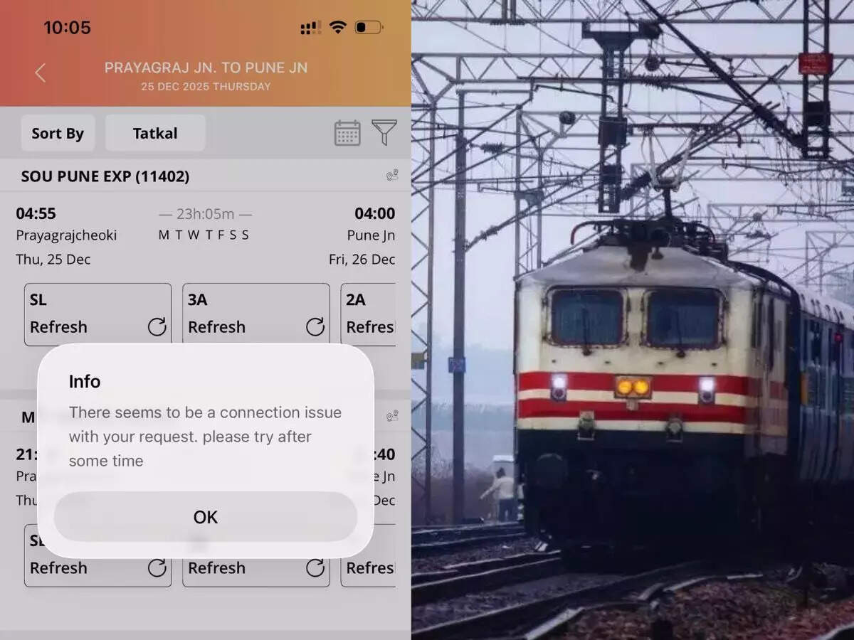 IRCTC down? Tatkal booking users complain repeated errors and login ...