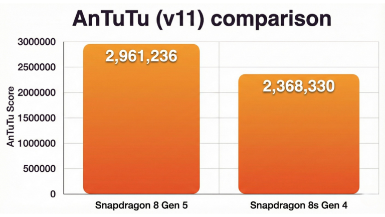 Snapdragon 8 Gen 5 vs 8s Gen 4: Benchmarks, spec sheet, and more