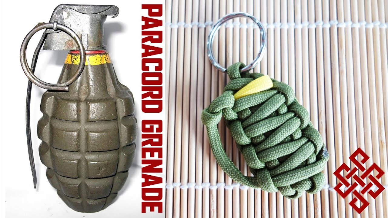 Paracord grenade key fob tutorial: Compact, tough, and easy to make