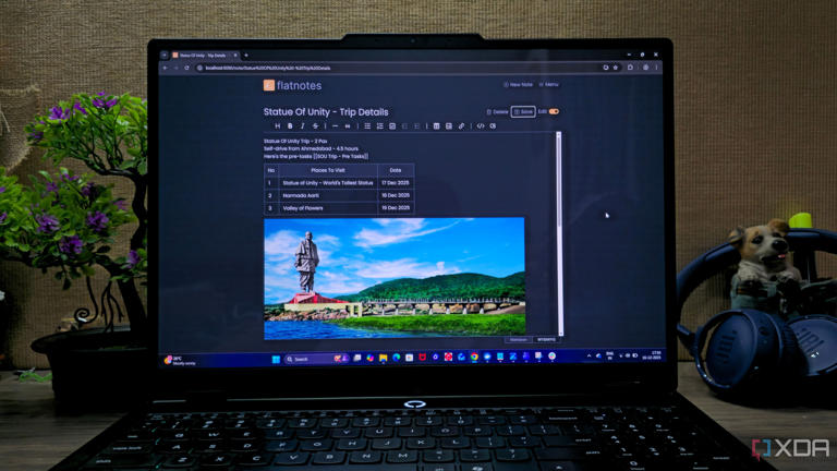 I use this self-hosted notes app for privacy-focused note-taking