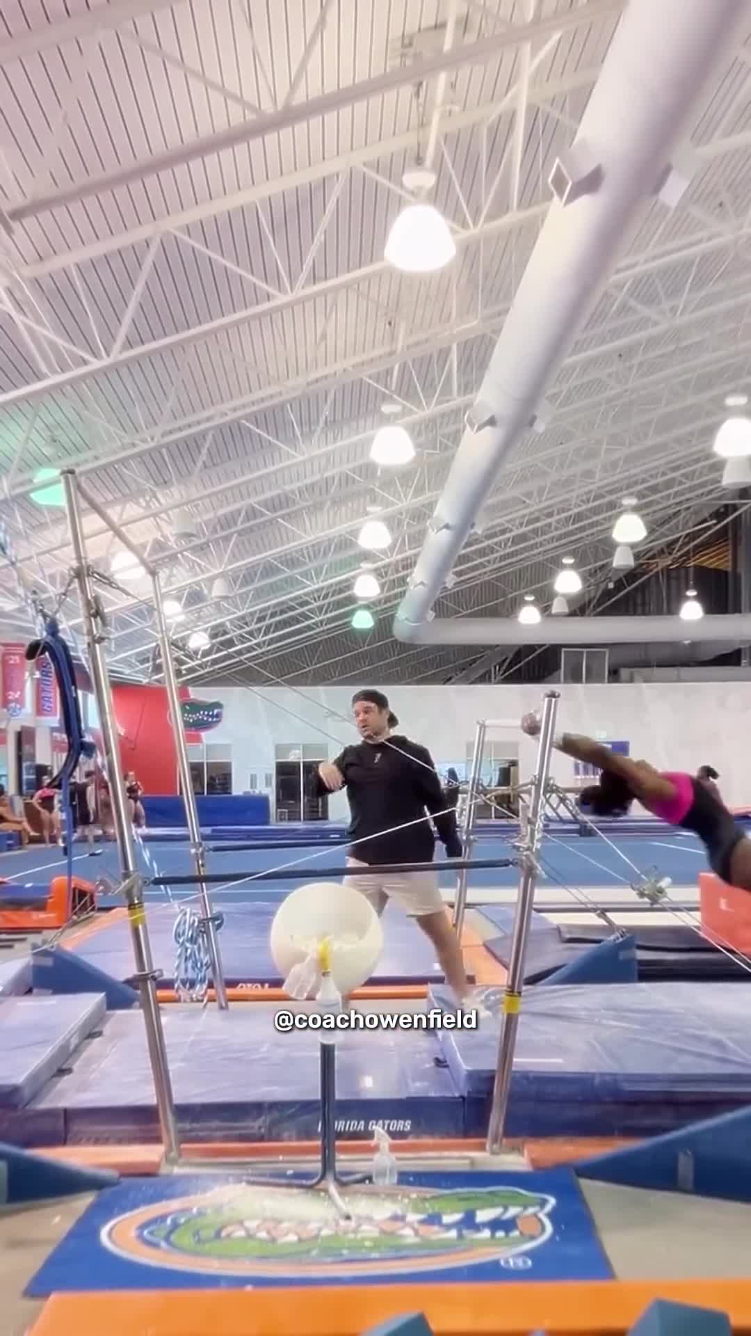 Pre-season training with Maddy