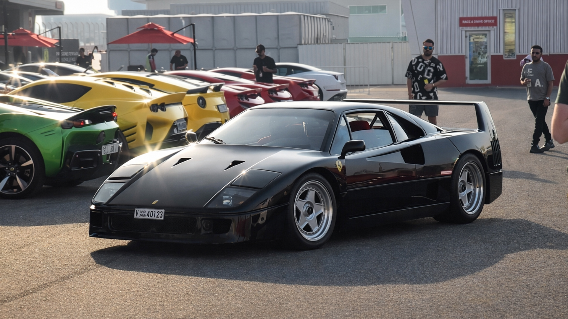 Rare $2.7 million Ferrari F40 appears in public