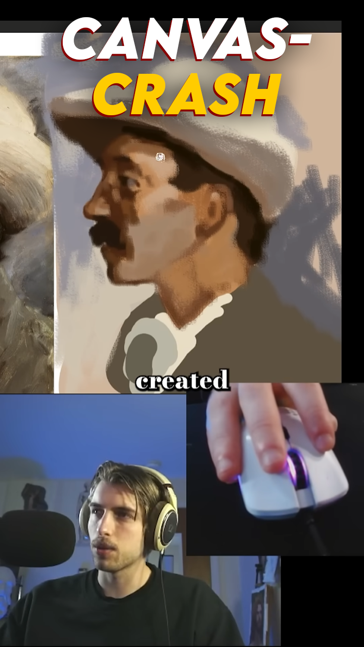 Creating serious art with the tools of a 1989 kids painting app