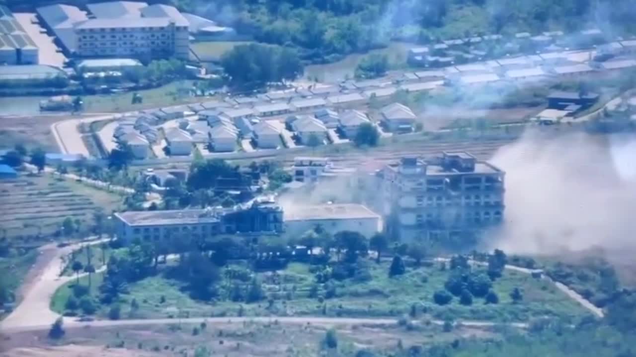 Thai F-16s strike Cambodian casino before US-trained Marines retake ...