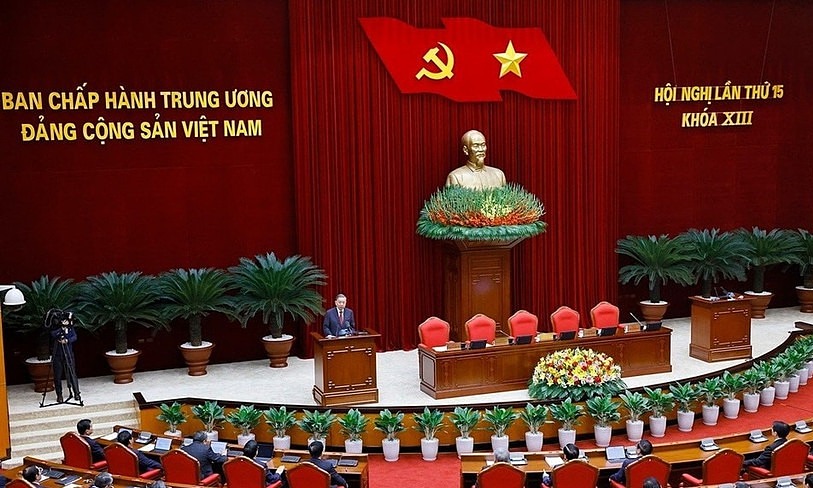Party Central Committee's 15th plenum wraps up