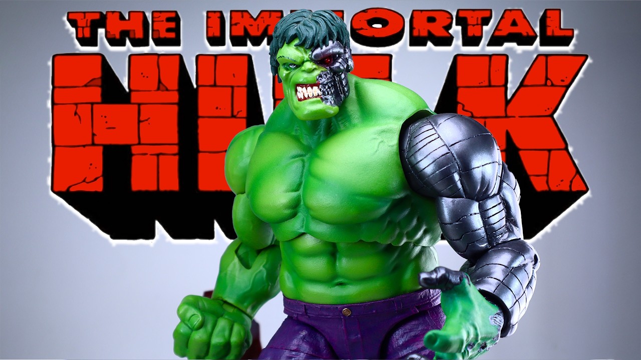 How to upgrade Immortal Hulk – Marvel Select custom figure