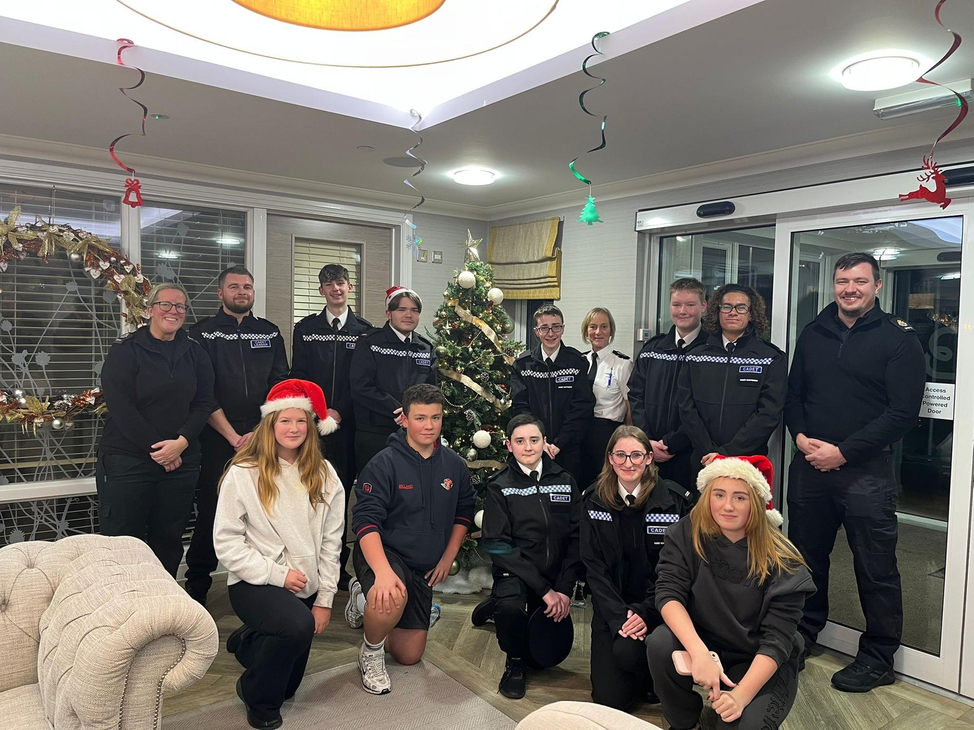 Community connections: A special visit from Spelthorne Police Cadets