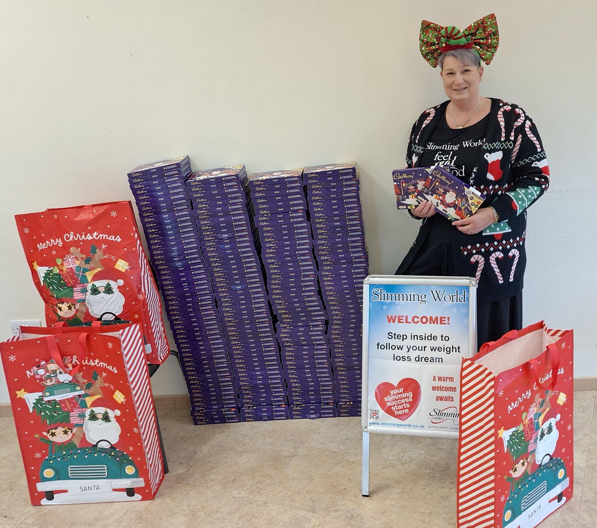 Waterlooville slimmers spread seasonal cheer