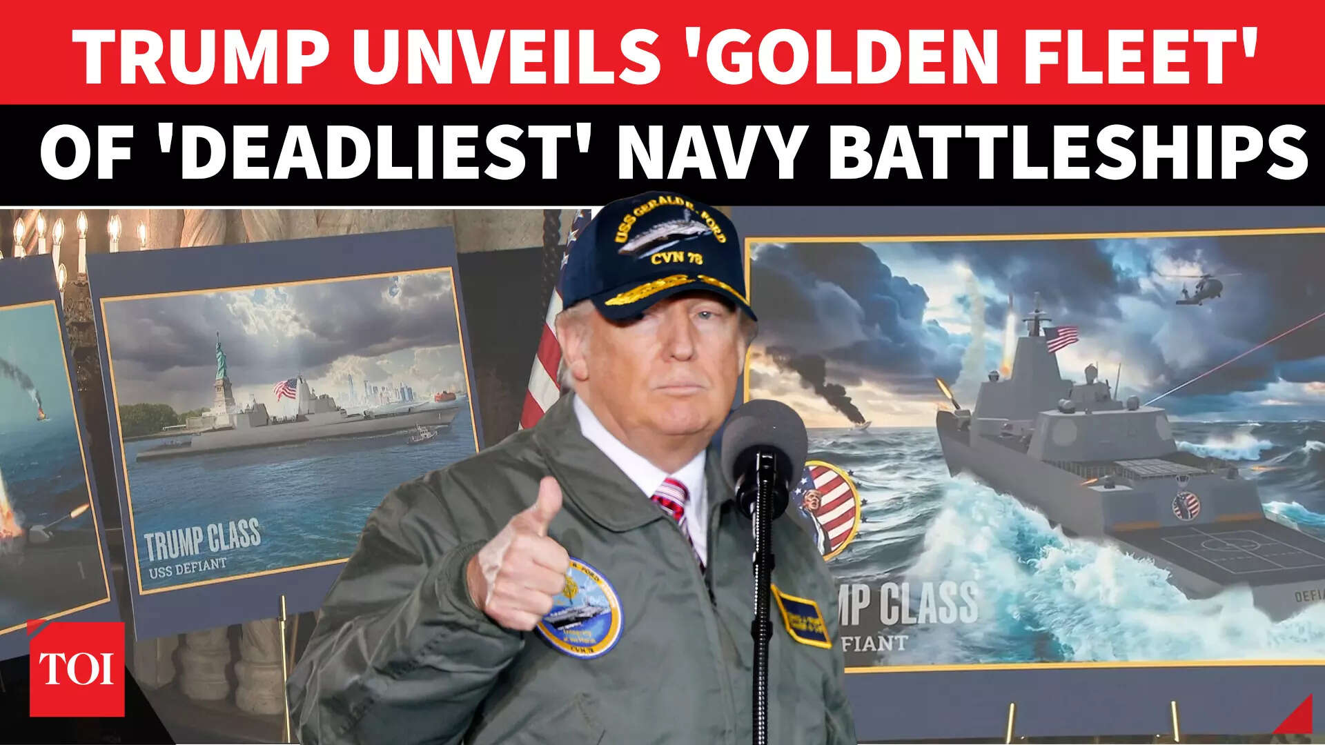 '100 times more powerful': Trump unleashes deadliest battleship with ...