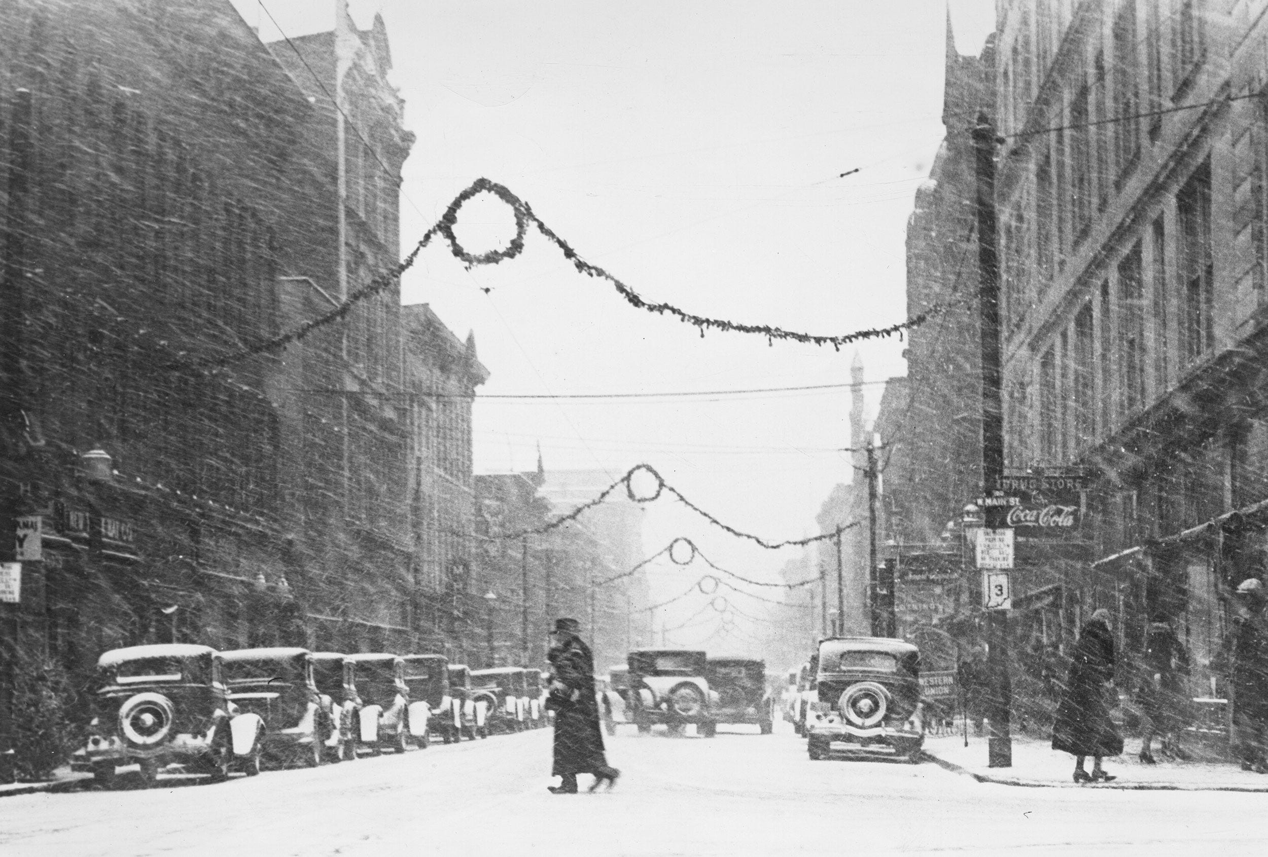 Bygone Muncie: 1930's Christmas subdued around the city