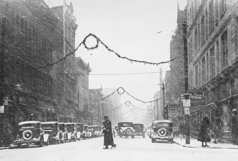Bygone Muncie: 1930's Christmas subdued around the city