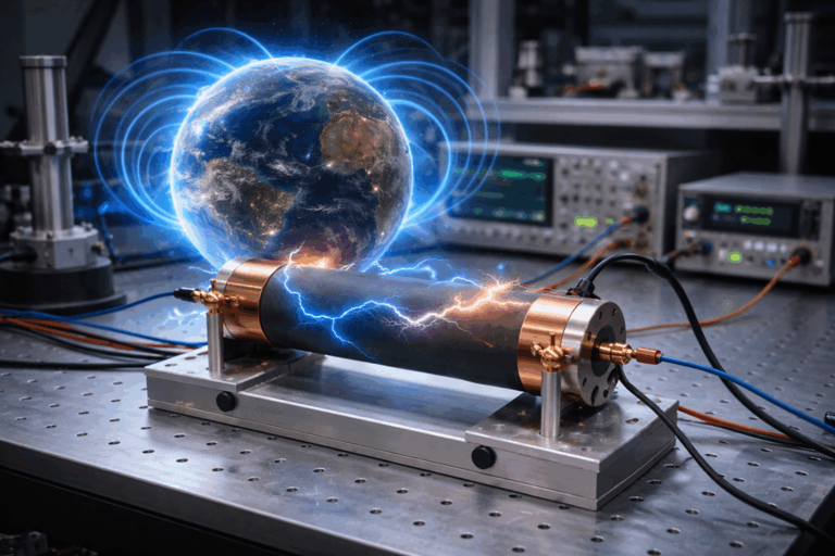 Earth’s magnetic field and rotation are producing electricity — just ...