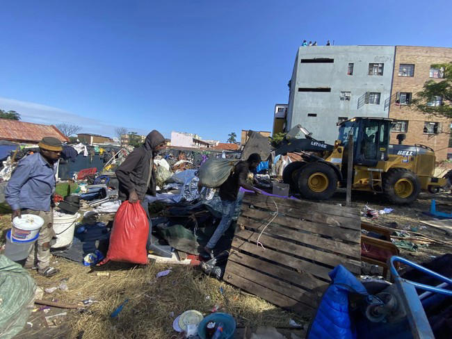 EThekwini Municipality takes action against squatter camps in Warwick ...