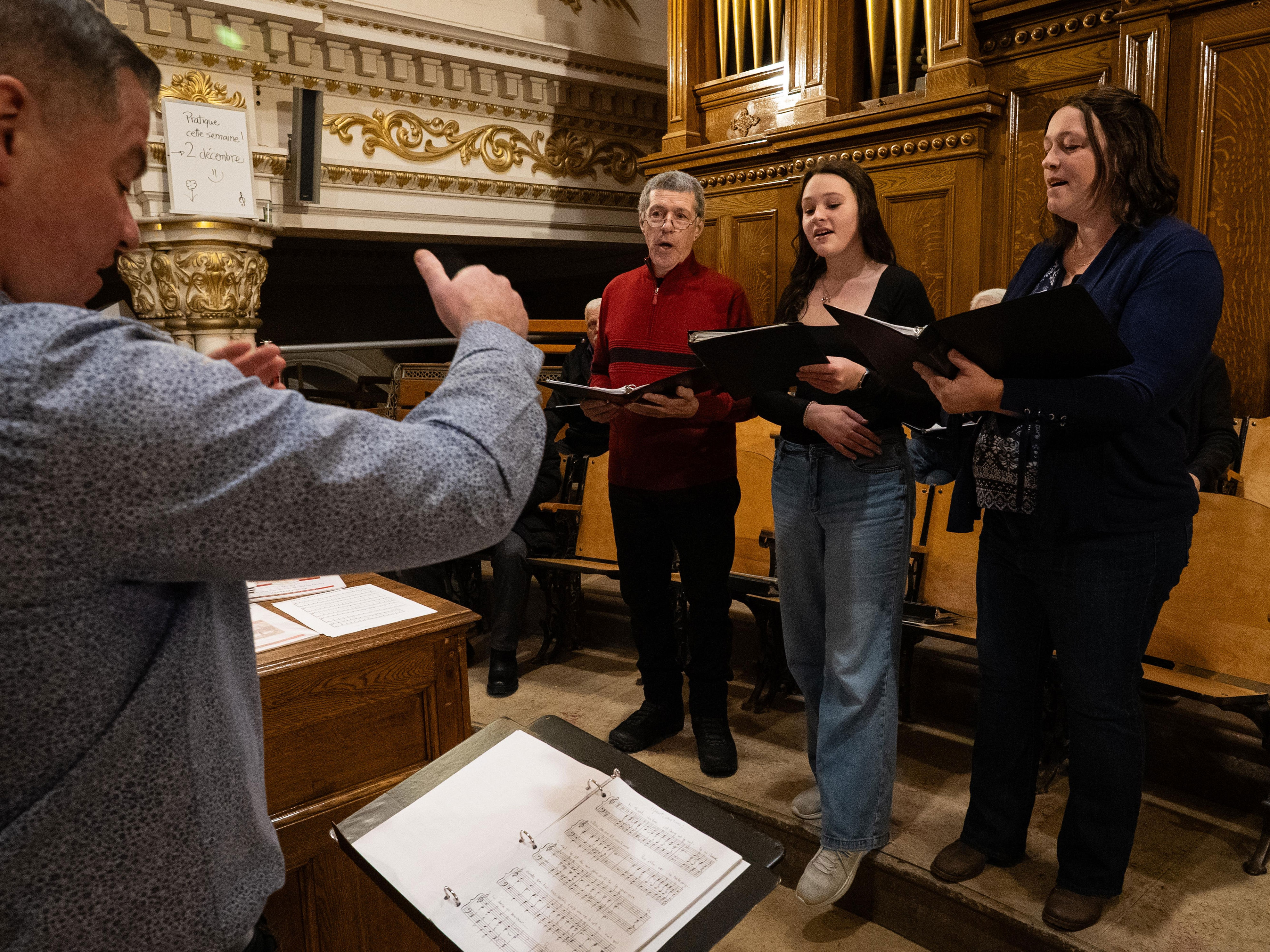 Le Minuit, chrétiens multigénérationnel de la famille Jacques en Beauce